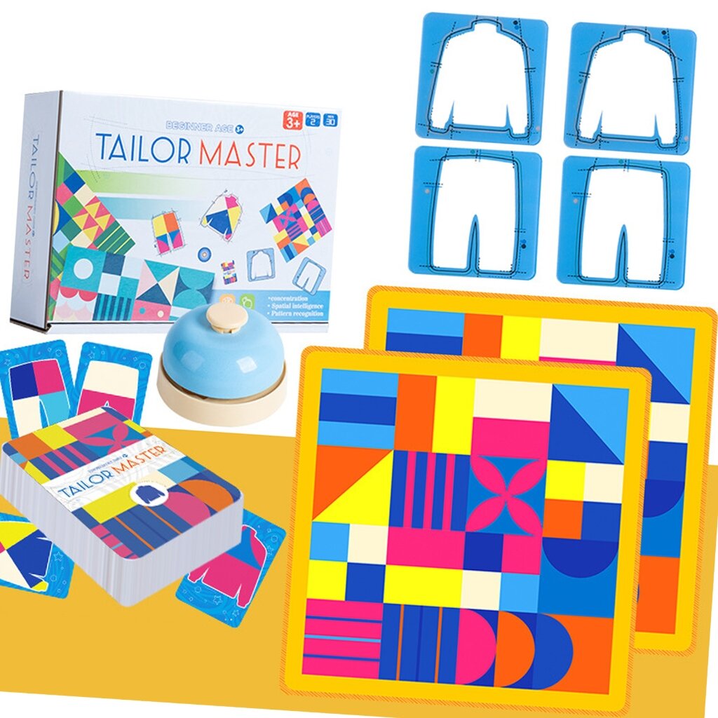 Игрушка, Детская настольная игра для двух игроков tailor master battle thinking response графические развивающие игрушки ring the bell randomly-Версия для начинающих