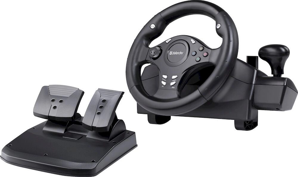 64067 / Руль Defender Rager для PS3 / PS4, 360 / One / X / S (64067)