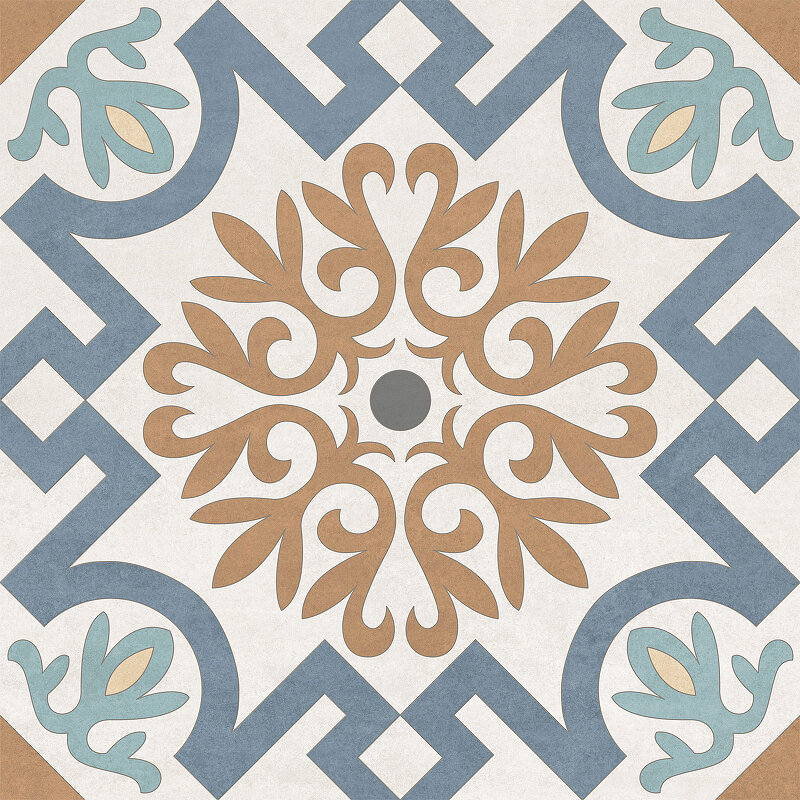 Керамогранит NewTrend Design Art Teo GP2020DSA31 20х20 см разноцветный