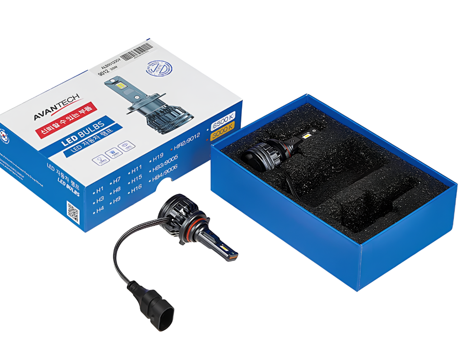 Лампа светодиодная LED Avantech 9012 12V 35W, 4300K 3500lm (комплект 2 шт.) арт. ALB901235Y