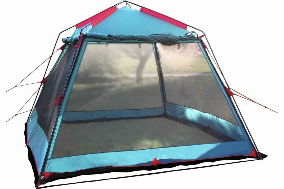 Палатка-шатёр Btrace Comfort, однослойная, для семейного отдыха, 6 мест, полиэстер, синяя