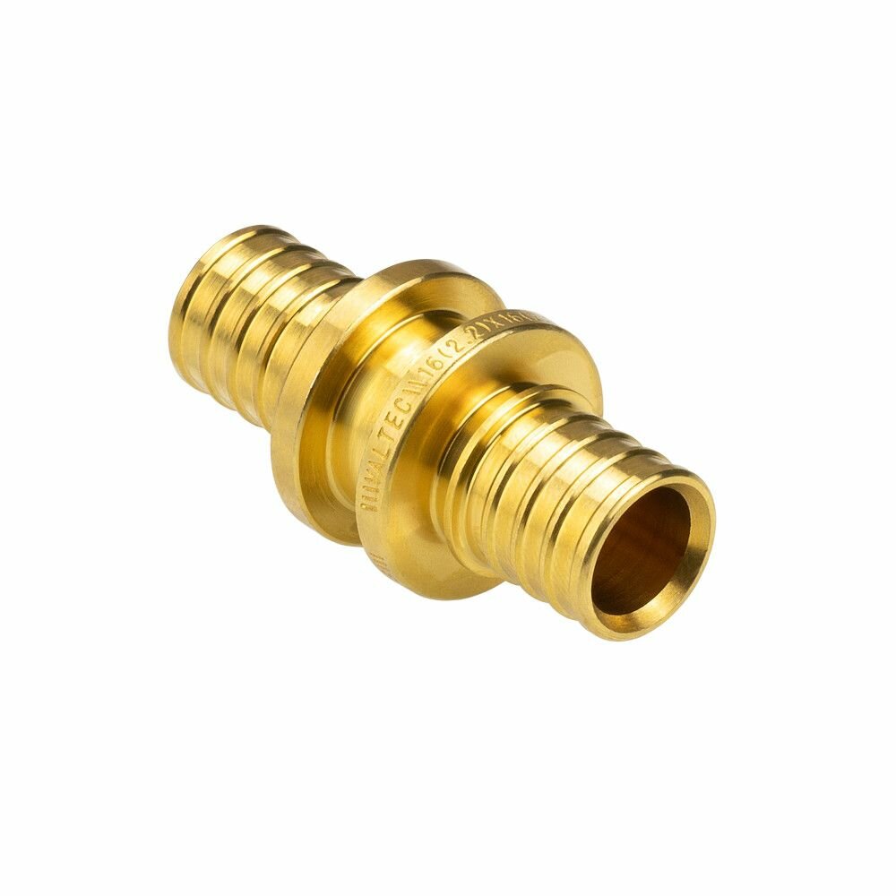 Фитинг надвижной прямой 16 (2,2) мм x 16 (2,2) мм Valtec VTm.403. G.001616