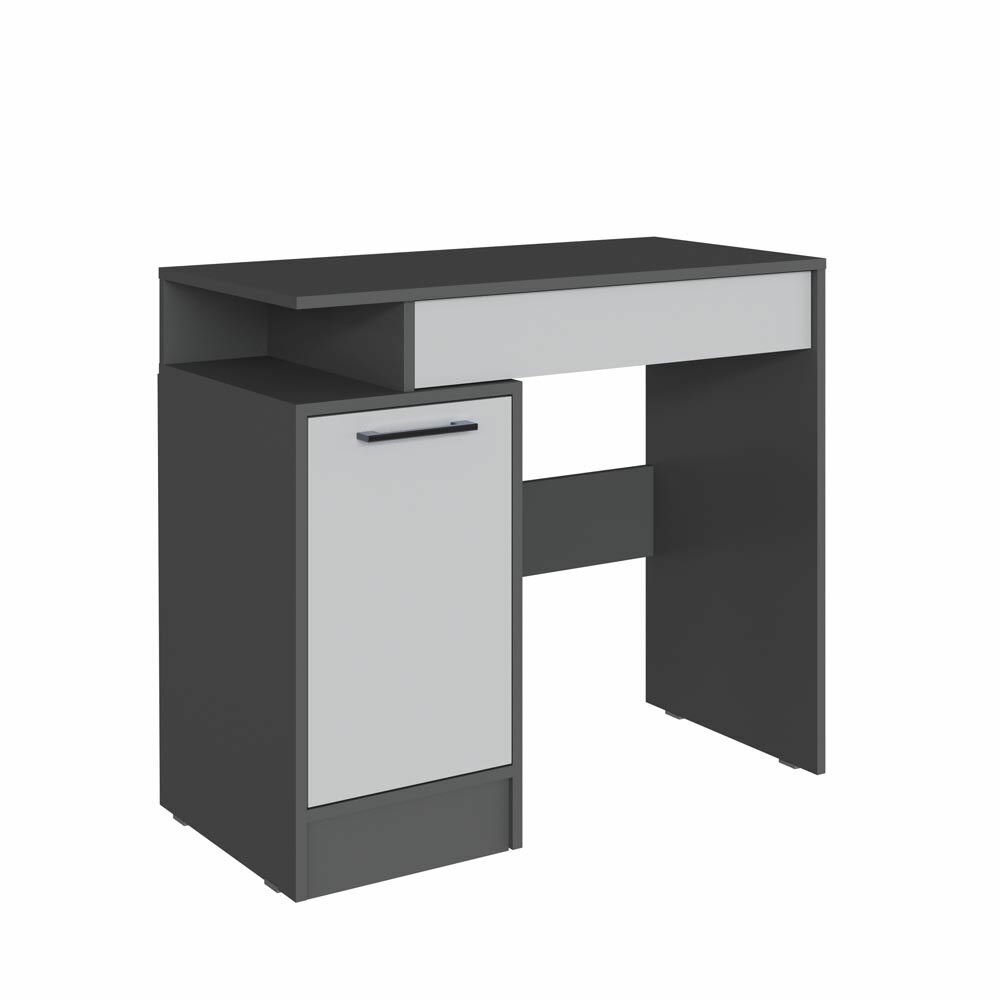 ARNIKA Стол косметический Вегас, Графит серый, Камень серый