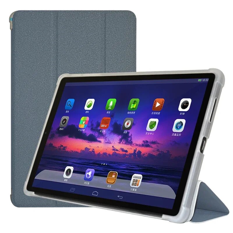 Ультратонкий тройной чехол-подставка для Alldocube iplay70mini Pro 8,8-дюймовый планшет, мягкий чехол из ТПУ для iplay70 mini Ultra NEW Tablet