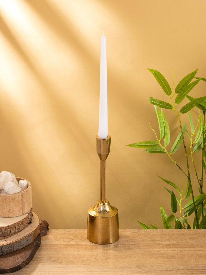 Подсвечник «Доблесть», 8×8×24.5 см, алюминий