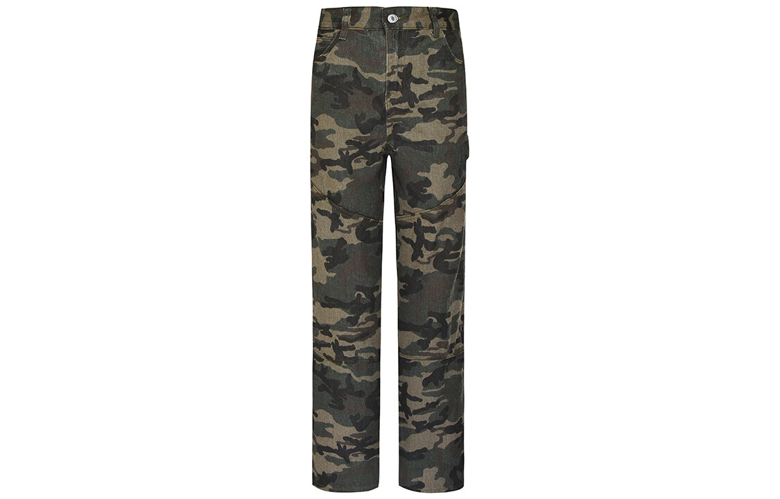 Карго брюки унисекс COOLALPACA камуфляж, цвет: camouflage XL EU