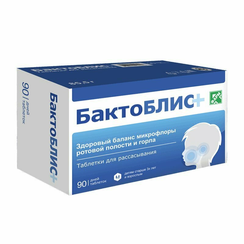 Бактоблис+ Таб. д/Рассас.№90