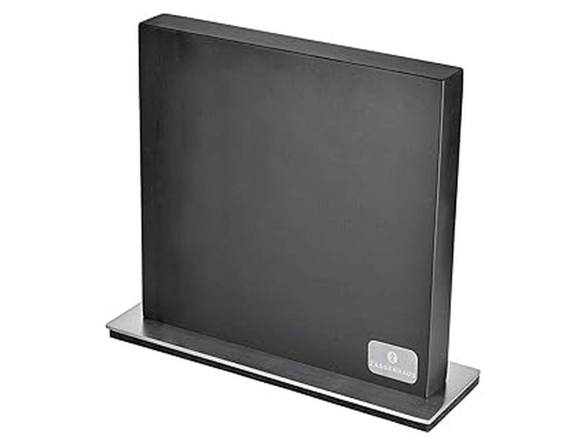 Блок для ножей магнитный ZASSENHAUS - массив каучукового дерева, покрытый черным лаком, цвет черный, 78145