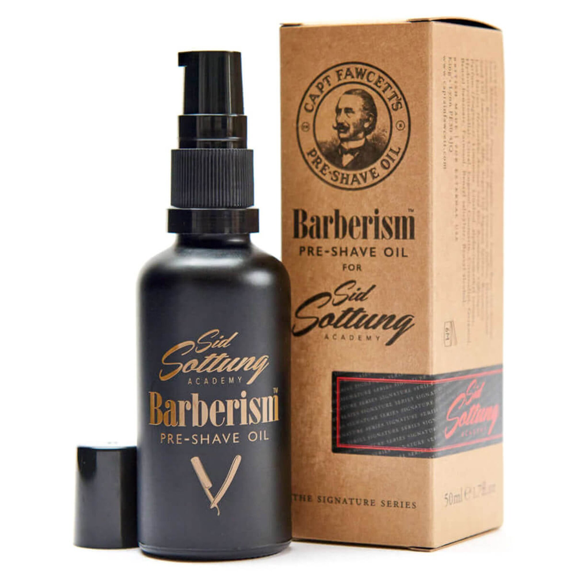 Captain Fawcett Масло для бритья Barberism Shaving Oil Sid Sottung, 50 мл