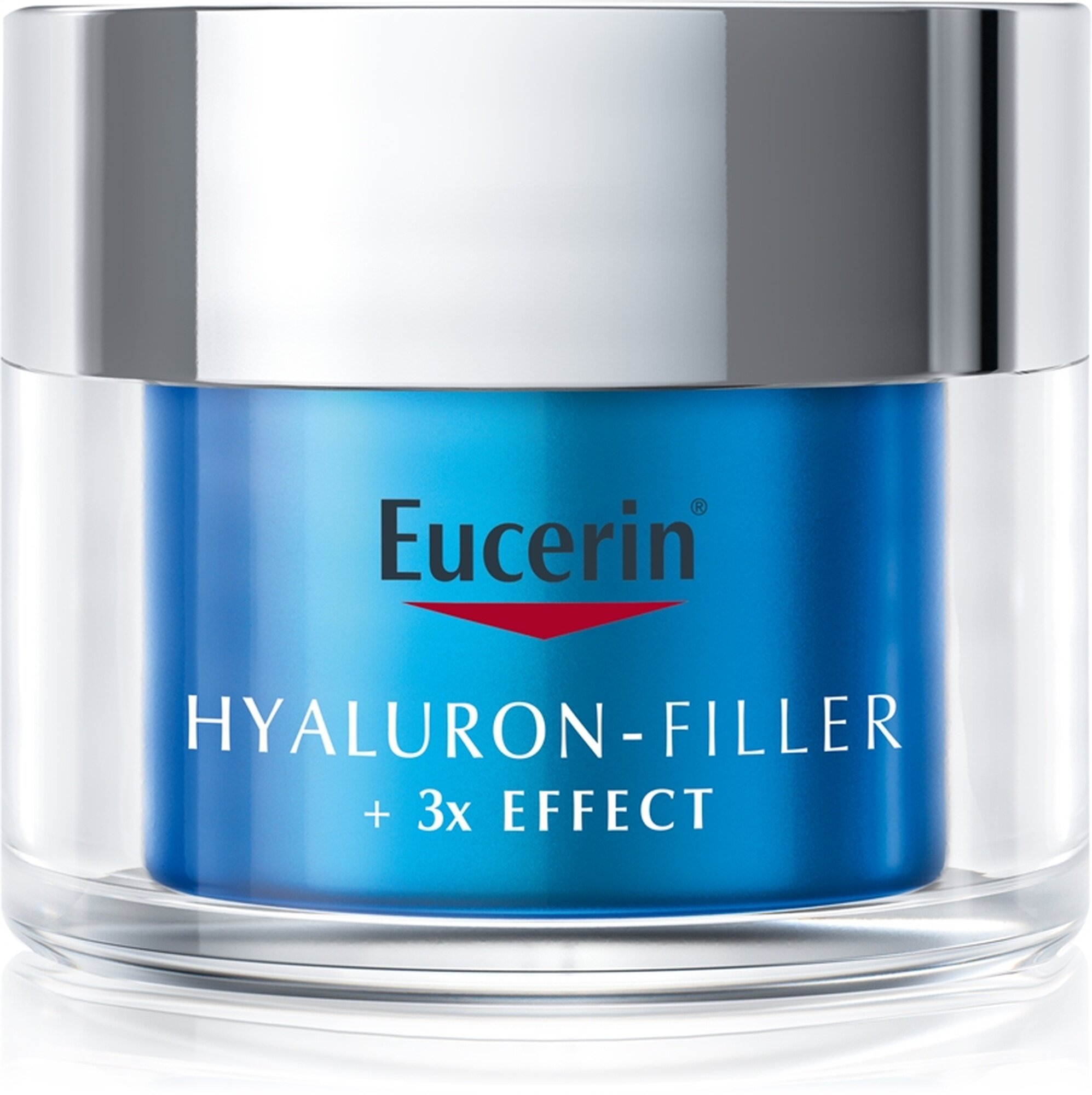 Eucerin Увлажняющий ночной крем Hyaluron-Filler + 3x Effect, 50 мл