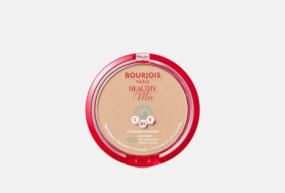 Компактная пудра Bourjois Healthy Mix Clean, оттенок 04, Golden beige, 11 г