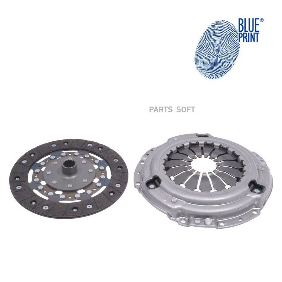 BLUE-PRINT ADN130231 К-КТ сцепления NIS QASHQAI 2.0I 07- (корзина+диск)