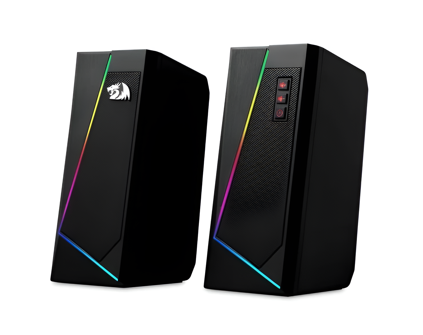 Акустическая система 2.0 REDRAGON (77878) Anvil, с подсветкой, черный