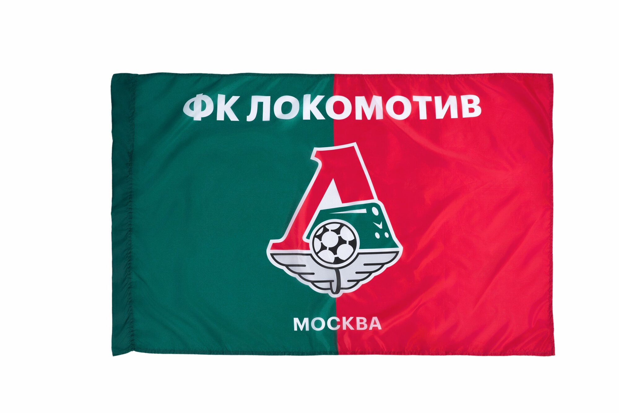 Флаг большой ФК "Локомотив"