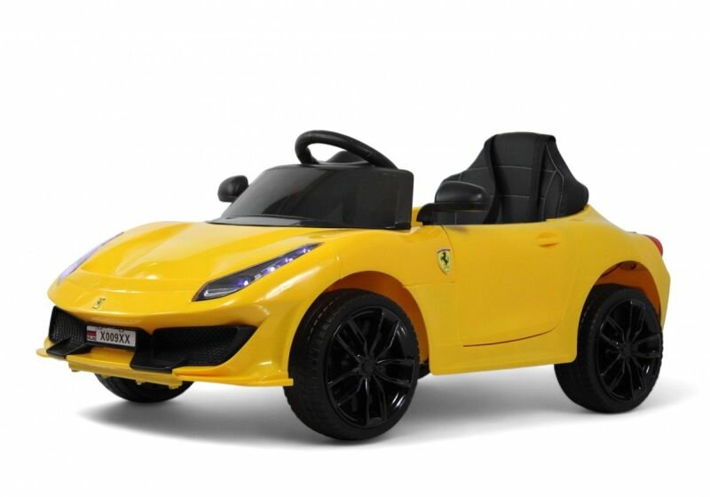 Другие электромобили Rivertoys Детский электромобиль X009XX желтый