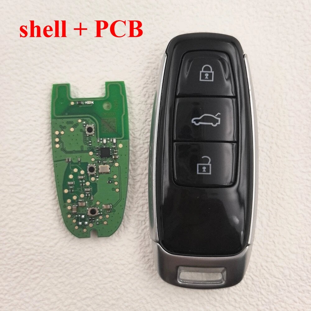 KYDZ MLB 433 МГц 5M чип PCB бесконтактный пульт дистанционного управления 5M ключ для Audi A3 A4 A5 A6 A7 A8 Q5 A6L Q5L Q7 Q8 RS4 RS5 RS6 RS7 shell with PCB