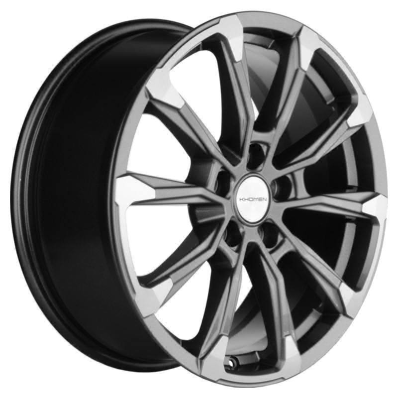 Диск колесный Khomen Wheels KHW1808 (Chery Tiggo 8-8 Pro) 7,5x18 5x108 Dia60.1 ET47 цвет Gray-FP