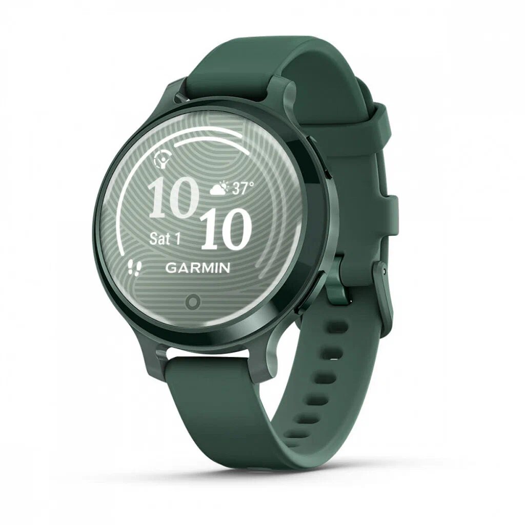 Смарт-часы Garmin Lily 2 Active, 38 мм, силиконовый ремешок, зеленый