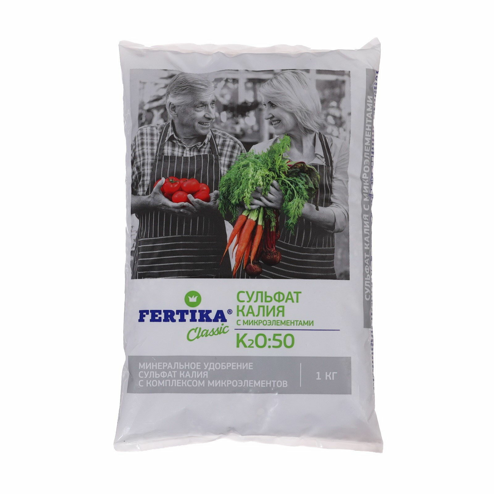 Удобрение минеральное Сульфат калия Фертика, 1 кг, эффект: повышение иммунитета и стрессоустойчивости