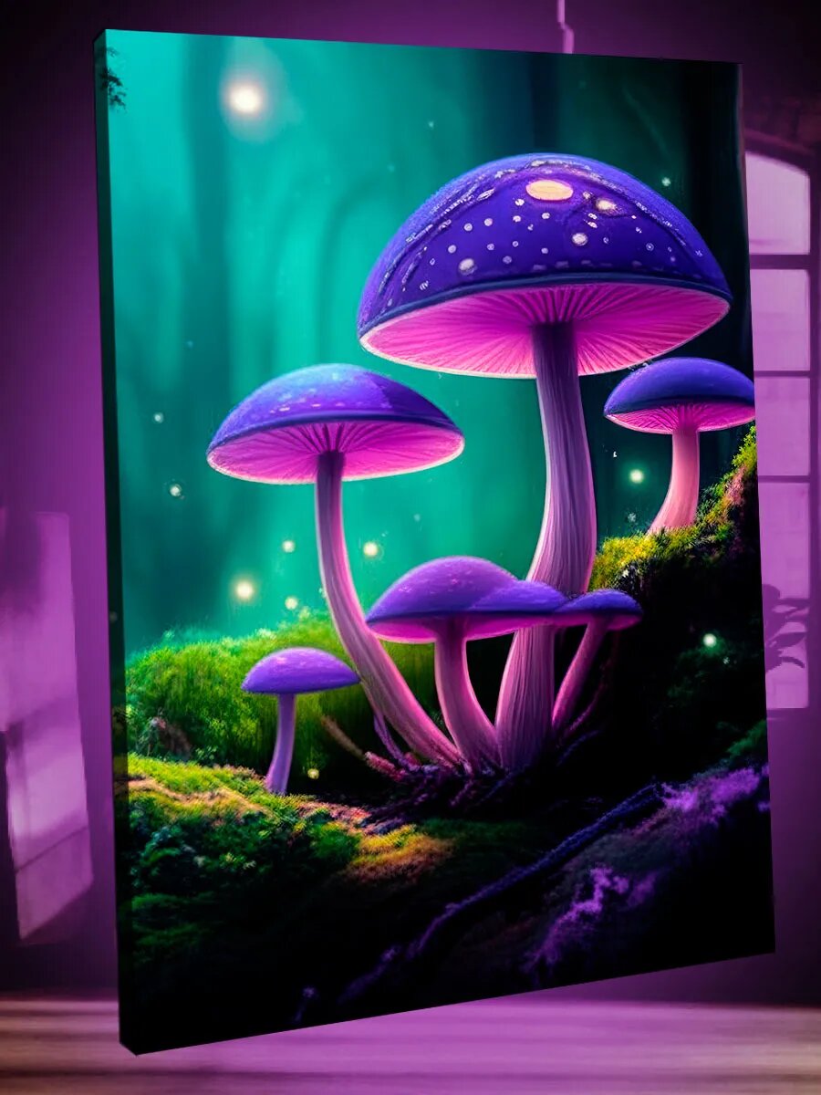 Интерьерная картина Грибы