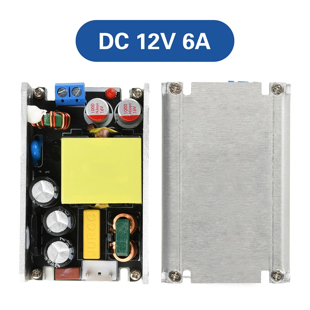 Импульсный источник питания diymore Gallium Nitride 12В/24В 100Вт 12V