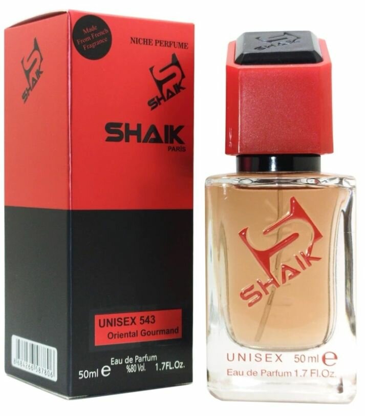 Парфюмерная вода SHAIK 543 унисекс , 50 ml