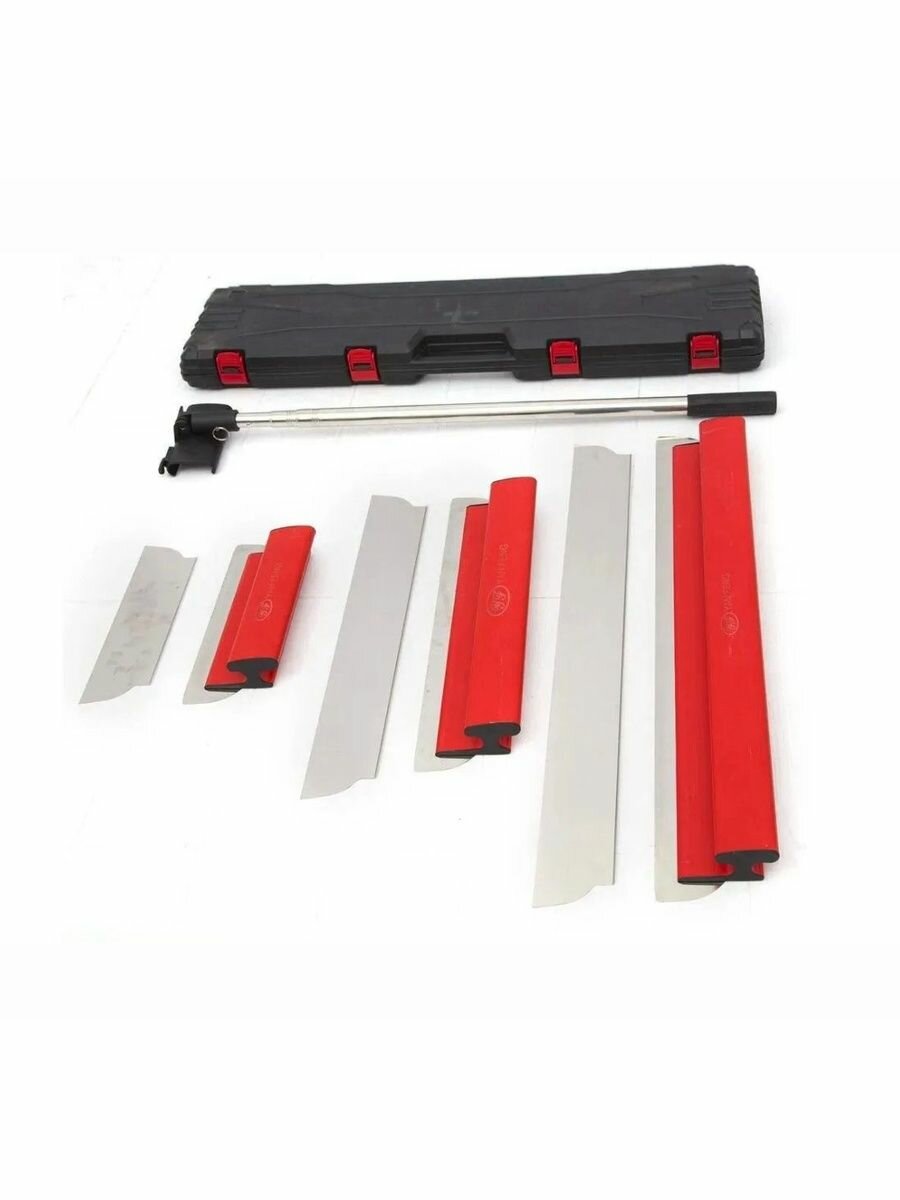 Набор шпателей для шпаклевки 3шт (30-50-80см) в кейсе