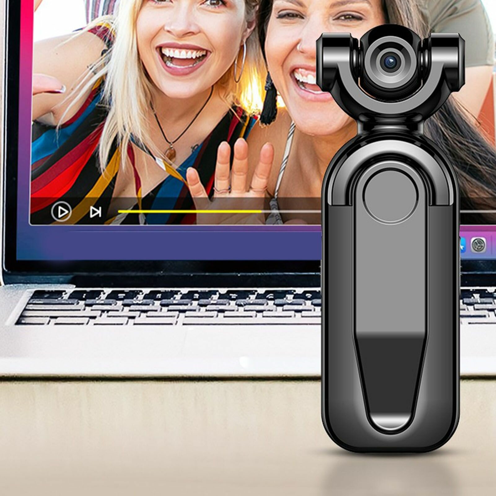 Цифровой рекордер HD 1080P с AI шумоподавлением и поворотом 180 128GB