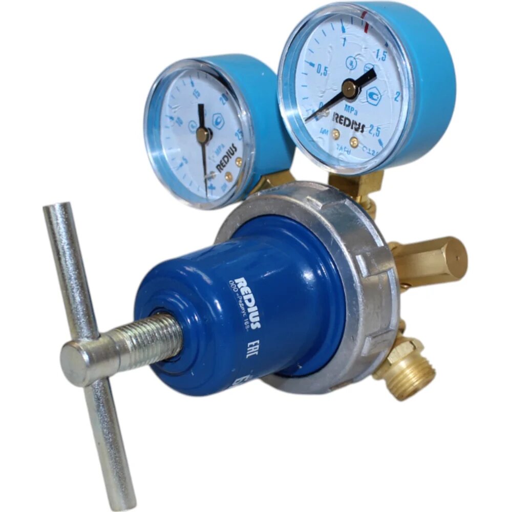 Редуктор кислородный REDIUS БКО-50-4 с поверкой DK.1111.00040, газосварочных работ