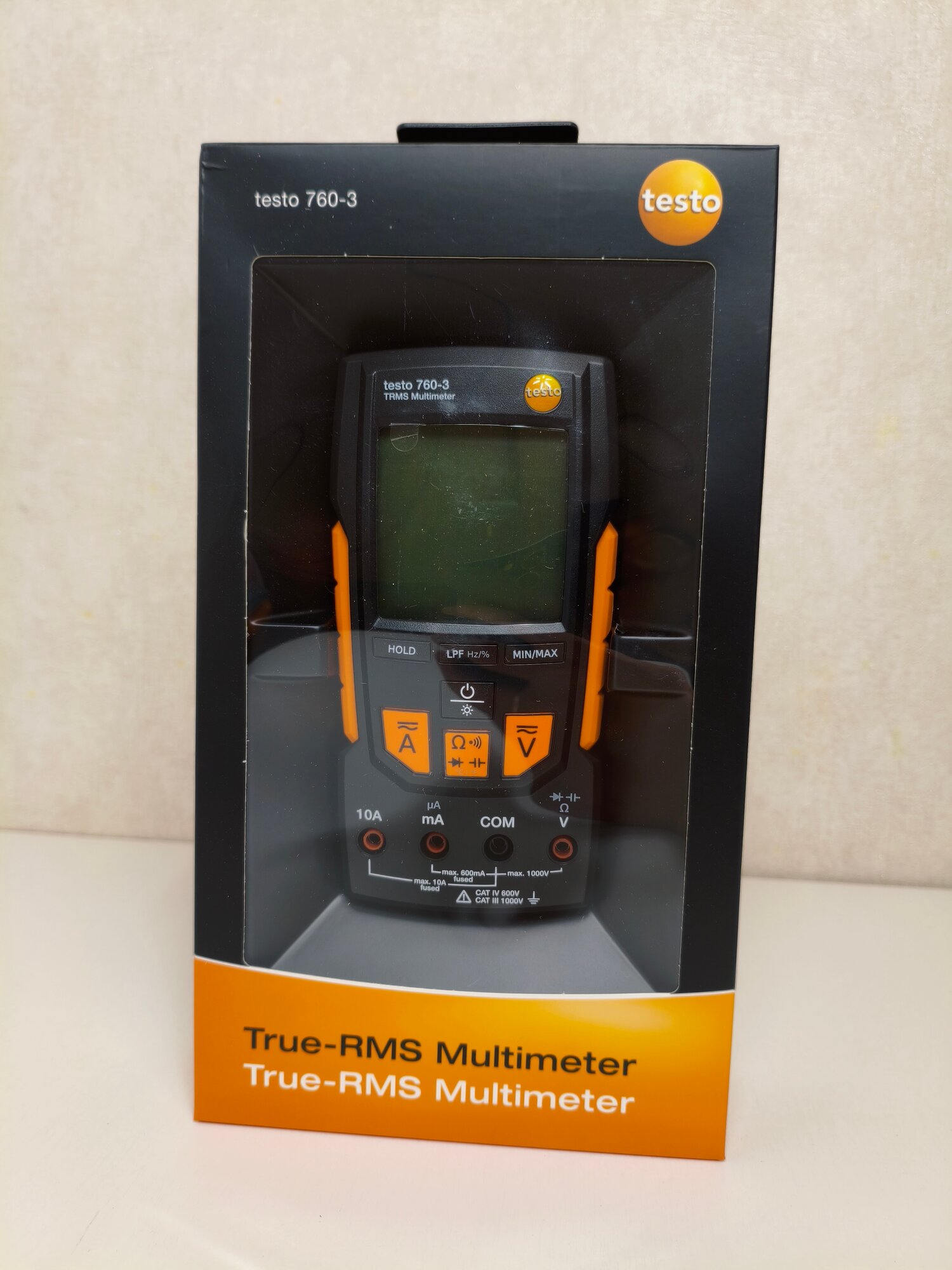 Цифровой мультиметр testo 760-3 с функцией измерения истинного СКЗ