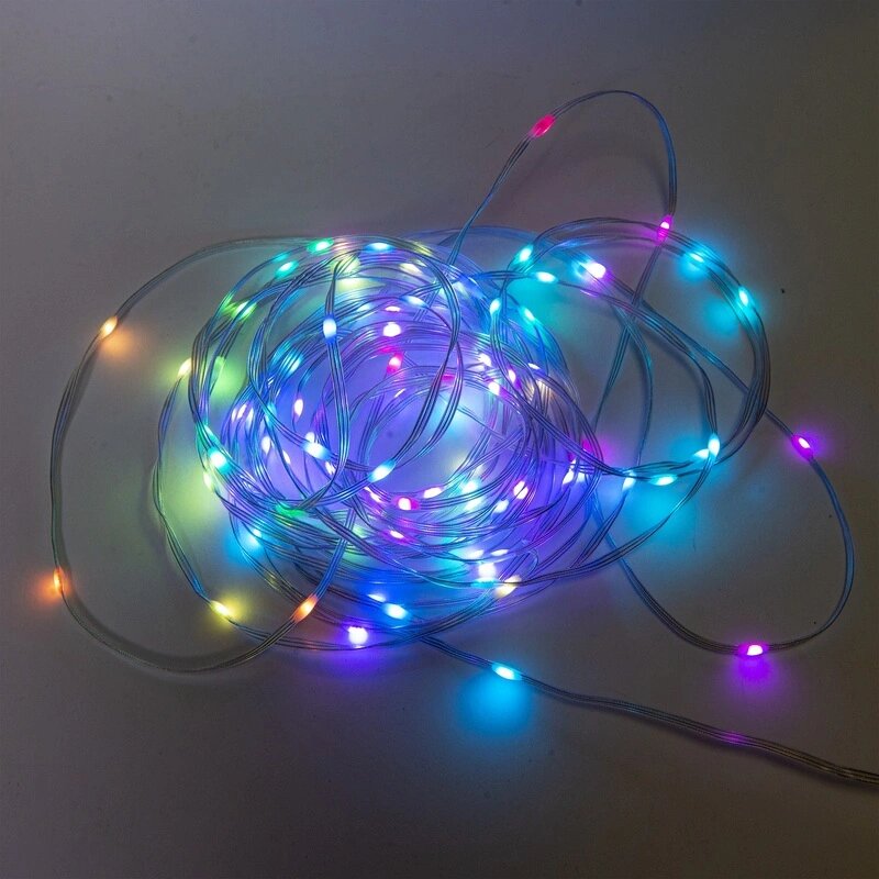 Электрогирлянда Funray Smart-String Нить разноцветный свет 100 светодиодов 10 м