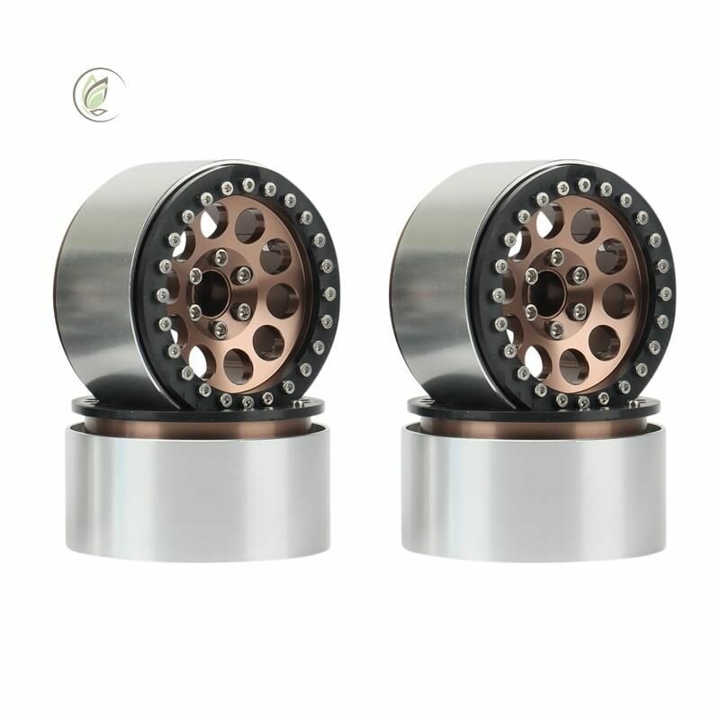 H8(T I N M) 4 шт. Металлический обод ступицы колеса с бидлоком 2,2 совместим 1/10 RC гусеничный осевой SCX10 RR10 Wraith 90056 90048 TRX4 -6,4