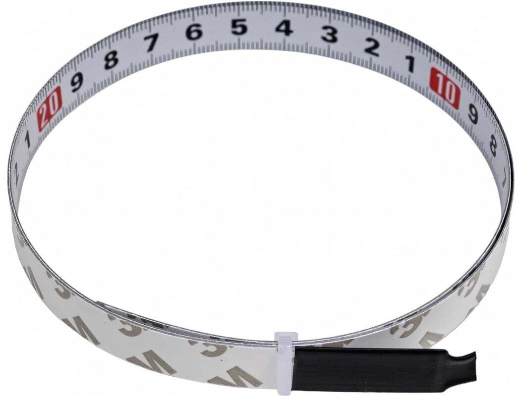 Линейка самоклеящаяся 0.6 м с метрической шкалой WOODWORK RUL-06G