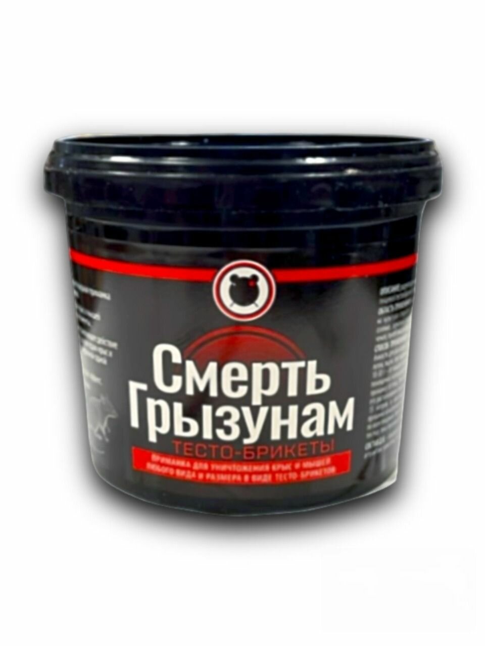 Смерть Грызунам отрава от грызунов, крыс и мышей, тесто-брикеты, 200 гр