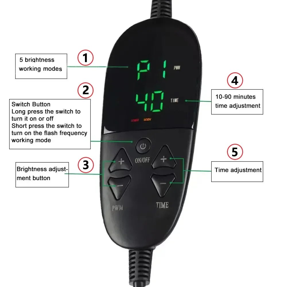 RGB-контроллер ZONGKUNG для LED-освещения