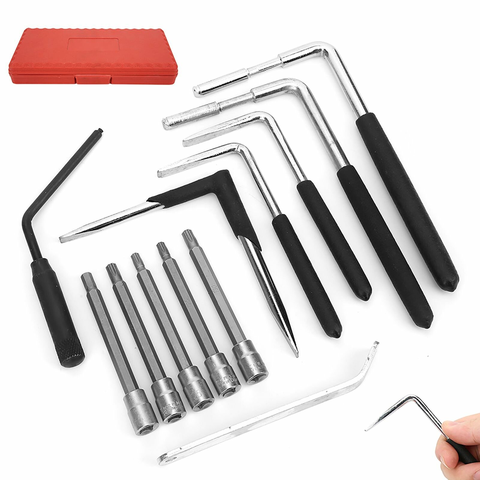 Набор инструментов для разборки и удаления воздушных карманов из 12 предметов, инструмент для ремонта в гараже автомобиля, подходит для Renault
