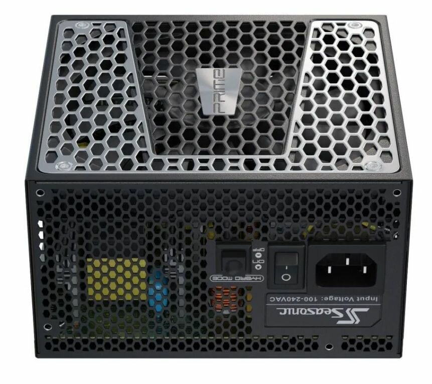 Блок питания Seasonic PRIME PX-750 (PX-750 (SSR-750PD2)) черный - 750 Вт, 80+ Platinum, ATX 24-пин, 4 pin + 4 pin x2 CPU, 10 SATA, 4 x 6+2 pin PCI-E