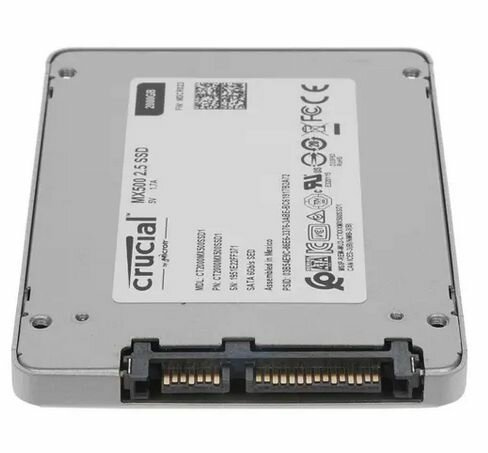 2000 ГБ 2.5" SATA накопитель Crucial MX500 (CT2000MX500SSD1)