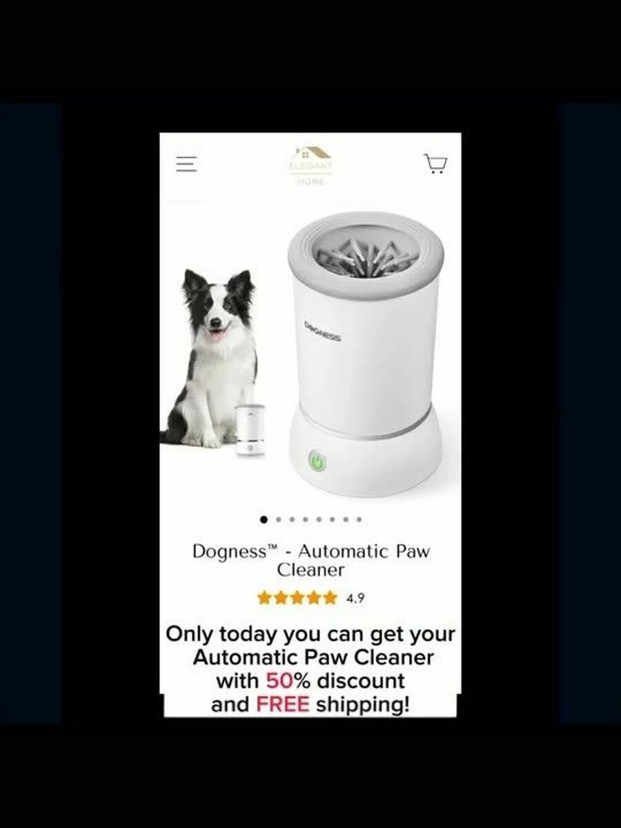 Чашка для мытья лап собаки и кошки, автоматическая, портативная, электрическая для очистки и сушки лап после прогулки, домашний питомец