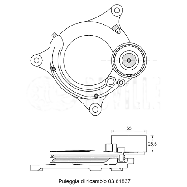 RUVILLE 542777 ролик приводного ремня alt\ BMW (БМВ) f20 / f22 / f30 / f32 / g11 1.5-3.0i 15