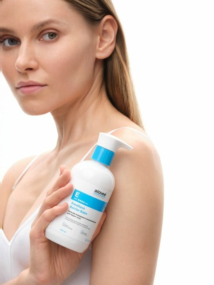Бальзам эмолент для восстановления и увлажнения кожи 300 мл Atovee Essential