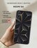 Чехол на Xiaomi Redmi 9A / Сяоми Редми 9А с принтом "Черные полигоны"
