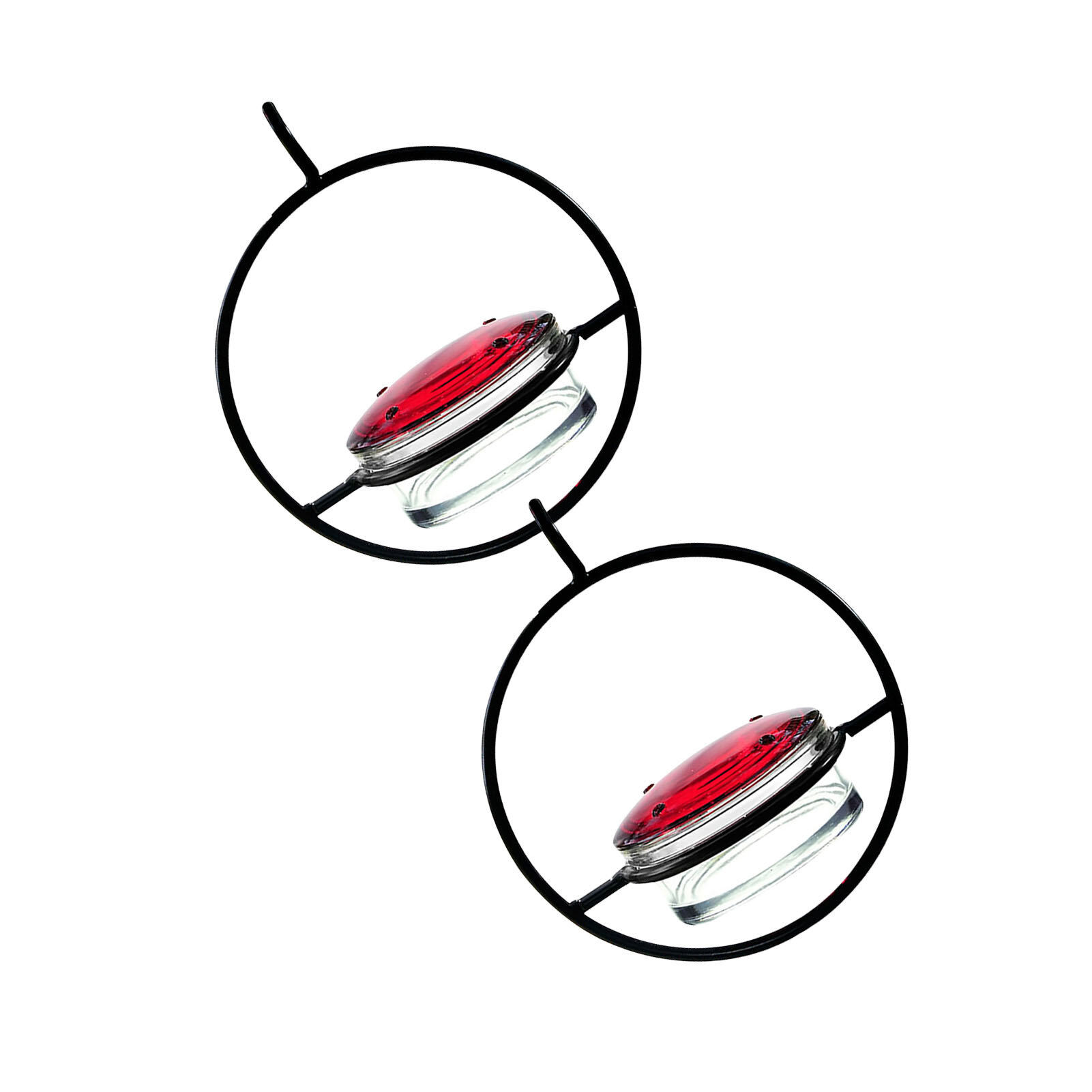 Красивая круглая подвесная кормушка для колибри, уличная подвесная кормушка для колибри, 2 шт.