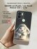Чехол на Xiaomi Redmi A1+/Redmi A2+/Poco C51/C50 / Редми A1+ с принтом "Белый кр...