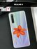 Чехол на Realme 6 / Реалми 6 с принтом "Оранжевый цветок", прозрачный