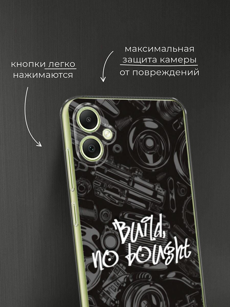 Чехол на Samsung Galaxy A05 / Самсунг Галакси A05 с принтом "Build no bought" — фото 1
