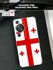 Чехол на Huawei P60/P60 Pro / Хуавей P60/P60 Про с принтом "Флаг Грузии"