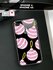 Чехол на Apple iPhone 4/4S / Айфон 4/4S с принтом "Розовые новогодние шарики 3"