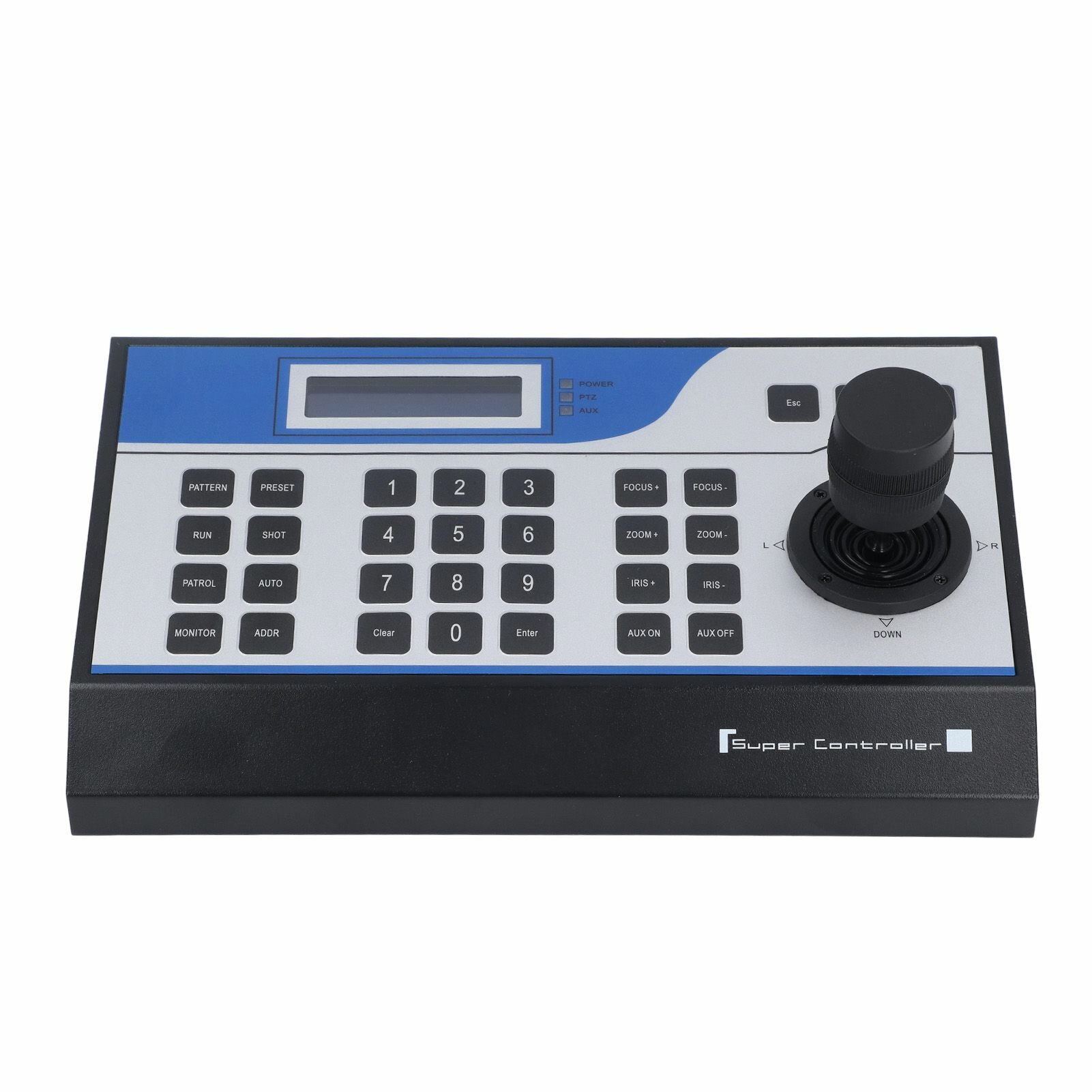 3D контроллер PTZ камеры ABS мини аналоговый для банковского мониторинга, совместимость с IP камерами, 100 240В, EU вилка