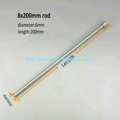 Диспергирующий диск из нержавеющей стали 304 3-15 см 8x200mm rod